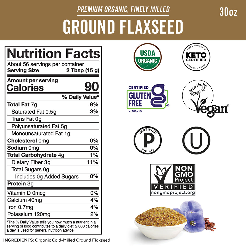 Viva Naturals Ground Flaxseed