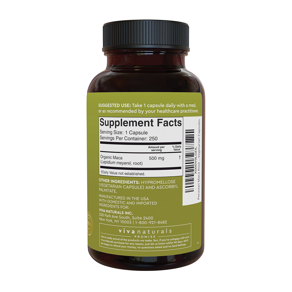 Viva Naturals Maca Powder Capsules