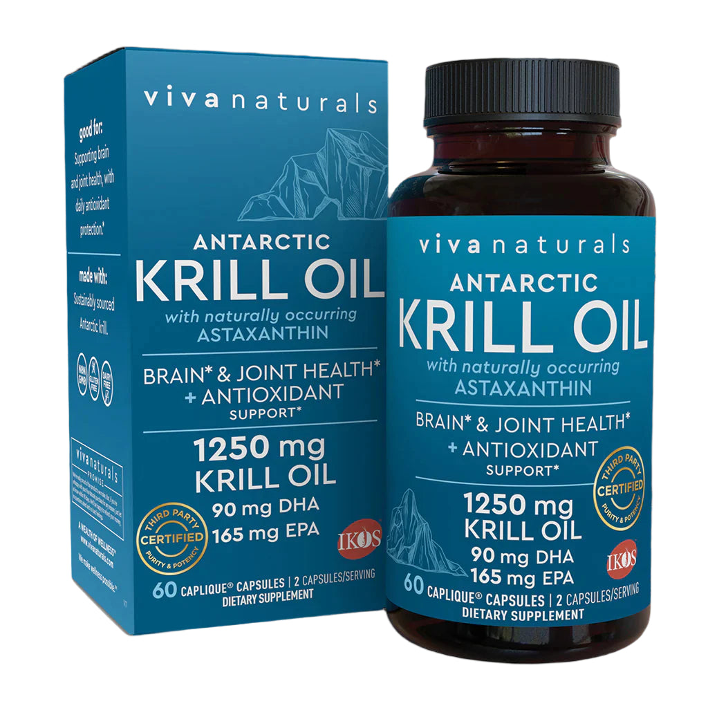 Viva Naturals Krill Oil - Joint Support Supplement*