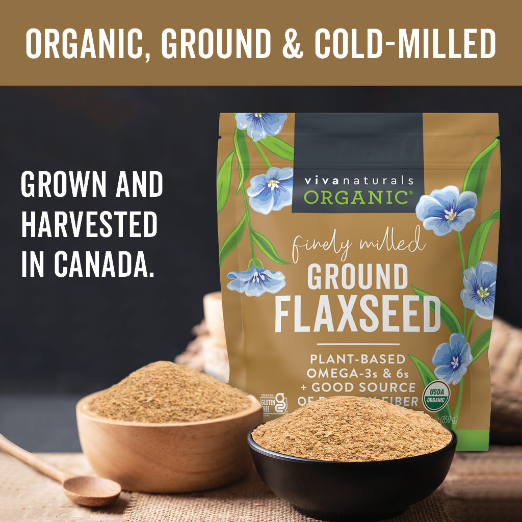 Viva Naturals Ground Flaxseed