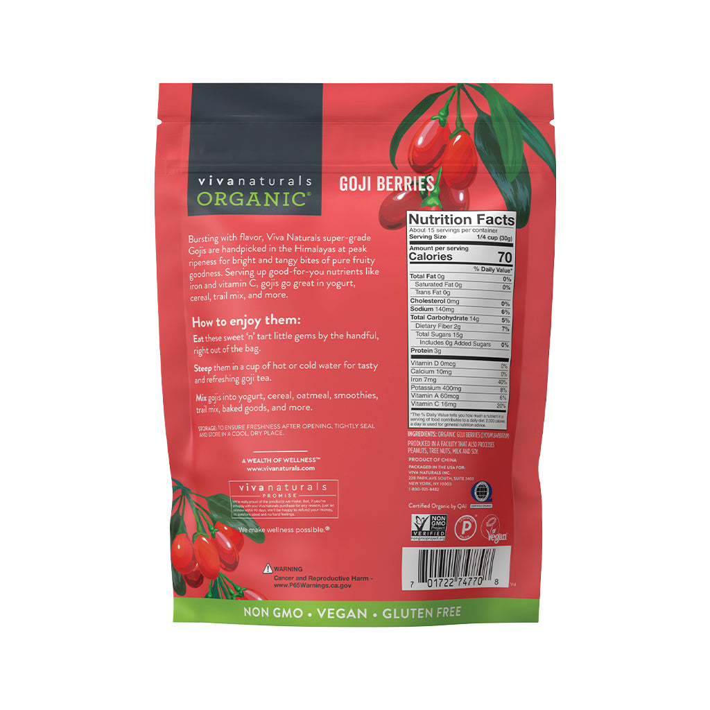 Viva Naturals Goji Berries