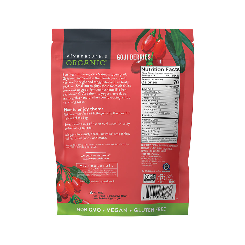Viva Naturals Goji Berries