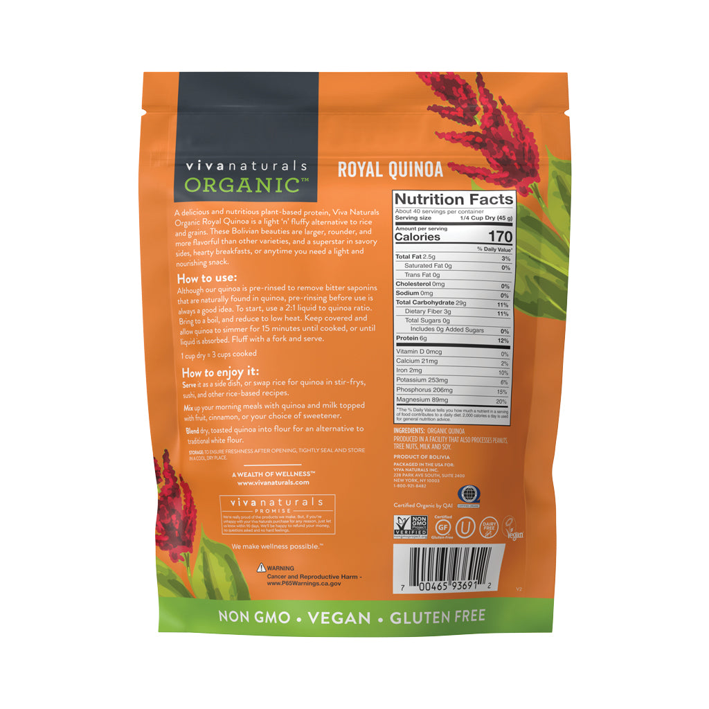 Viva Naturals Organic Ground Flaxseed