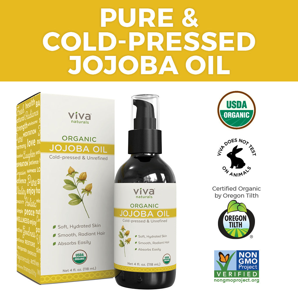 Viva Naturals Organic Jojoba Oil