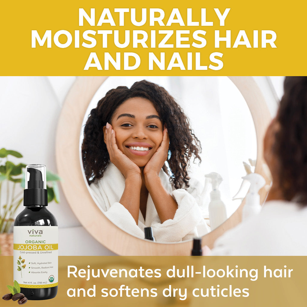 Viva Naturals Organic Jojoba Oil